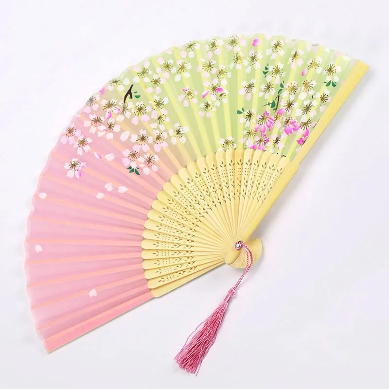 1 pcs Chinoiserie Female Japanese Hefeng Small Fan Cheongsam Props ...