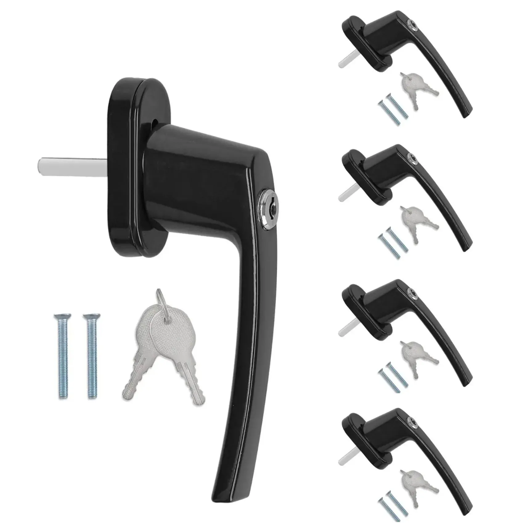 5X-Window-Crank-Handles-Aluminum-Lockable-Replacement-Handle-for ...