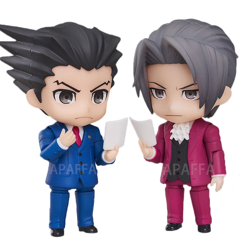 #1761 Ace Attorney Phoenix Wright Anime Figure #1762 Miles Edgeworth ...