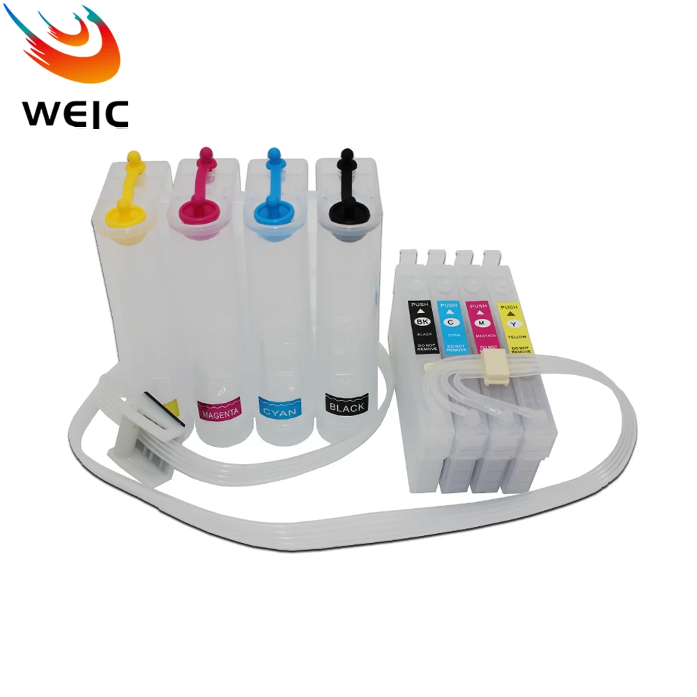 812xl 822xl Bulk Ciss No Chip For Epson Wf-7310 Wf-7840 Wf-7820 Ec ...