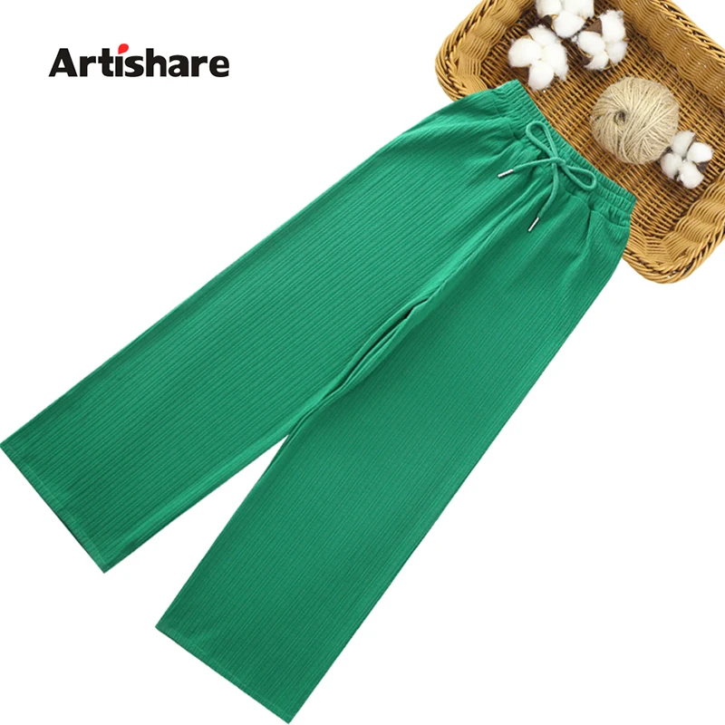 Girls Pants Solid Color Girl Pants Children Casual Style Pants For ...