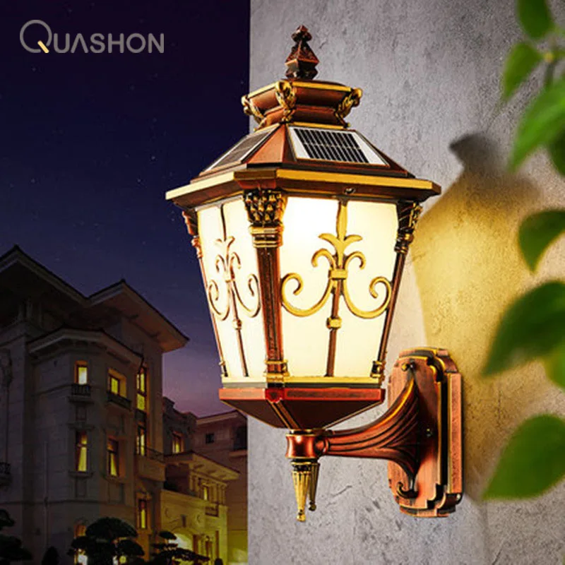 European-Solar-Panel-LED-Outdoor-Garden-Decoration-Wall-Light ...