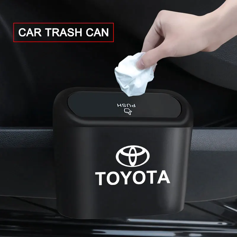 Car-Trash-Can-Storage-Box-Vehicle-Multifunctional-Garbage-Dust-Case-For ...