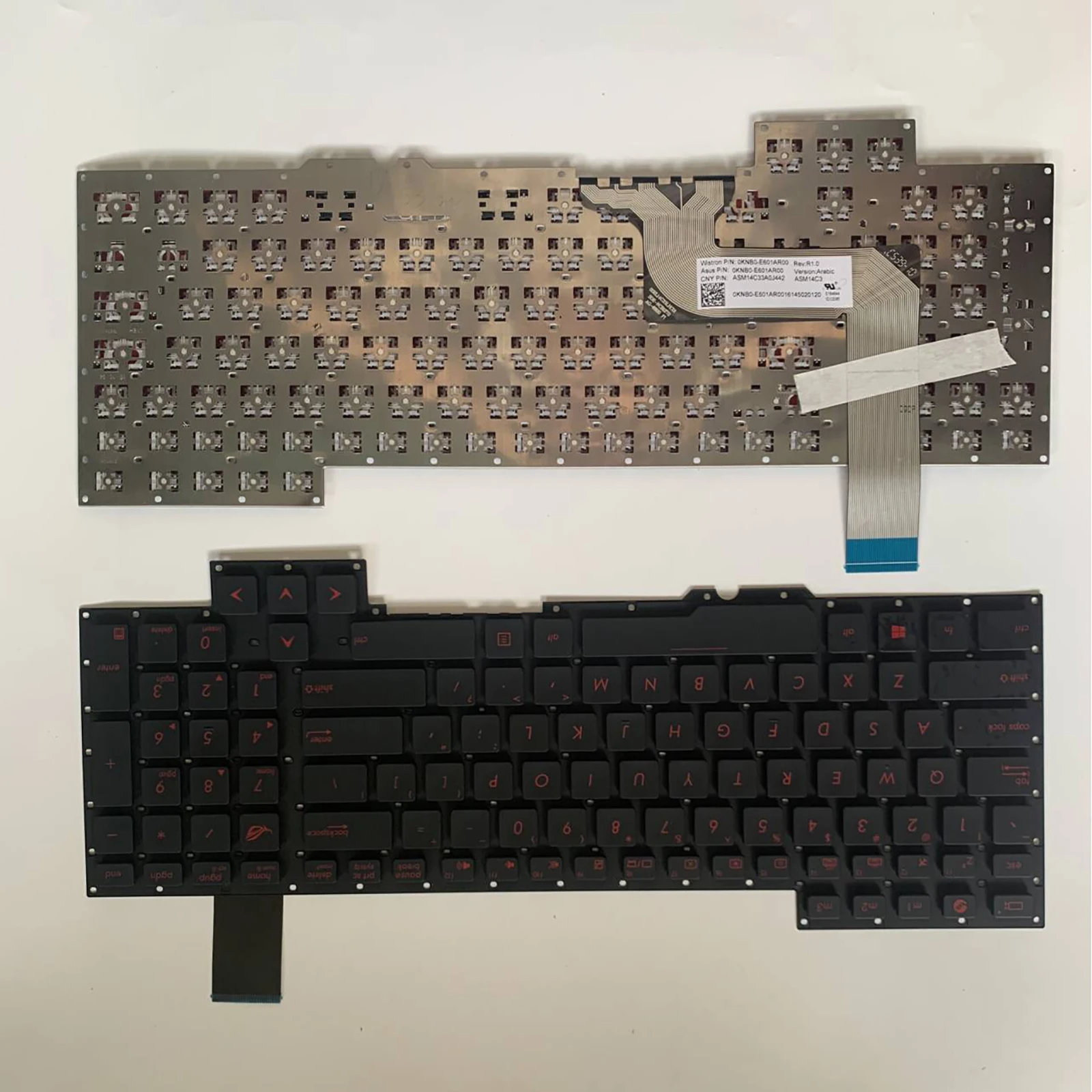 Laptop keyboard US Layout for ASUS G751 G751J G751JM G751JT G751JL ...