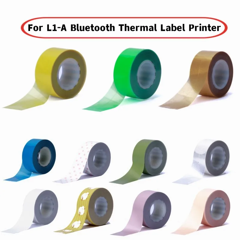 16mm-4m-Label-Tape-For-MakeID-Bluetooth-Thermal-Label-Printer-L1-A ...