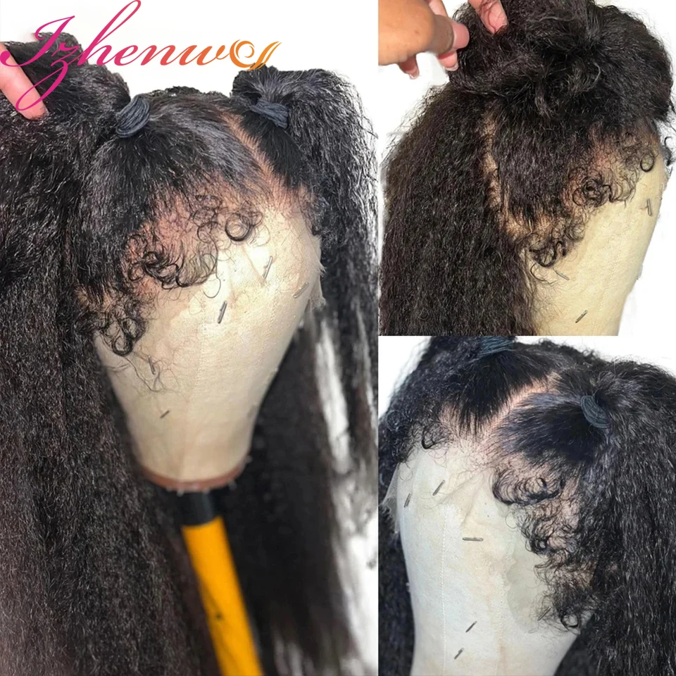 4C-Kinky-Edges-Hairline-Curly-Baby-Hair-13X4-13X6-Yaki-Straight ...
