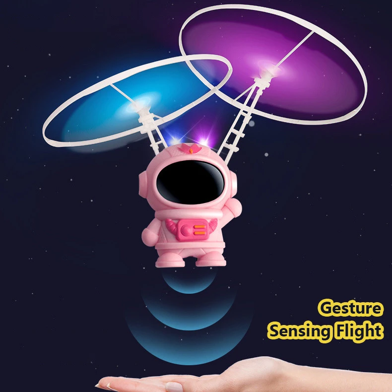 Flying-Robot-Astronaut-Drone-Kids-Toys-Aircraft-High-Tech-Hand ...
