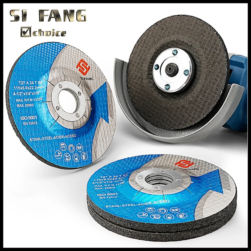 3PCS-115mm-6mm-Thick-Grinding-Wheel-for-Grinders-Grinding-Disc-for ...