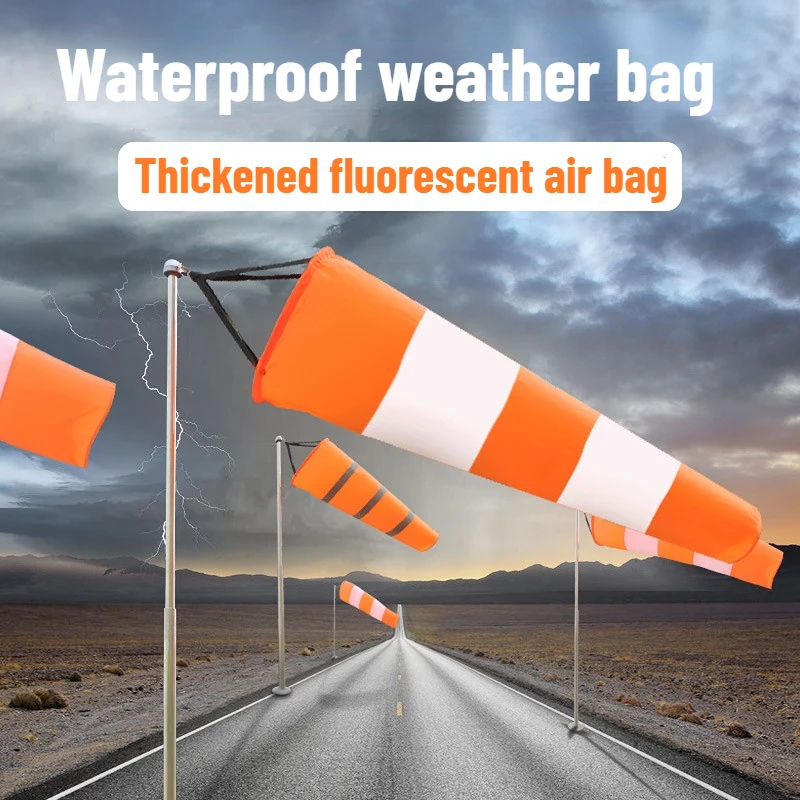 60-80-100cm-Airport-Windsock-Reflective-Waterproof-Oxford-Cloth-Wind ...