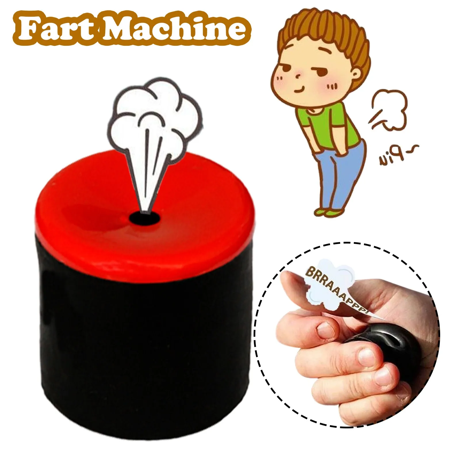 Realistic Farting Sounds Fart Pooter Machine Press The Fart Tube Fart ...