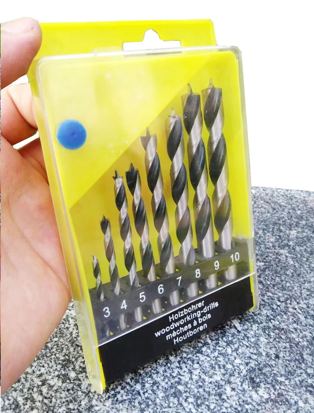 Kiváló Minőségű 8Db/Doboz Fa Fúró Bitkészlet 3 Mm-Es Famegmunkáló ...