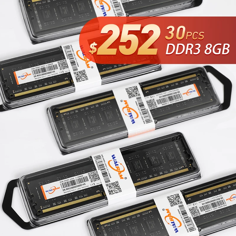 Ddr3 de memória ram ddr4 WALRAM 4GB GB 16 8GB 1333MHz 1600MHz 1866MHz 2300MHz 2666MHz 3200MHz ...