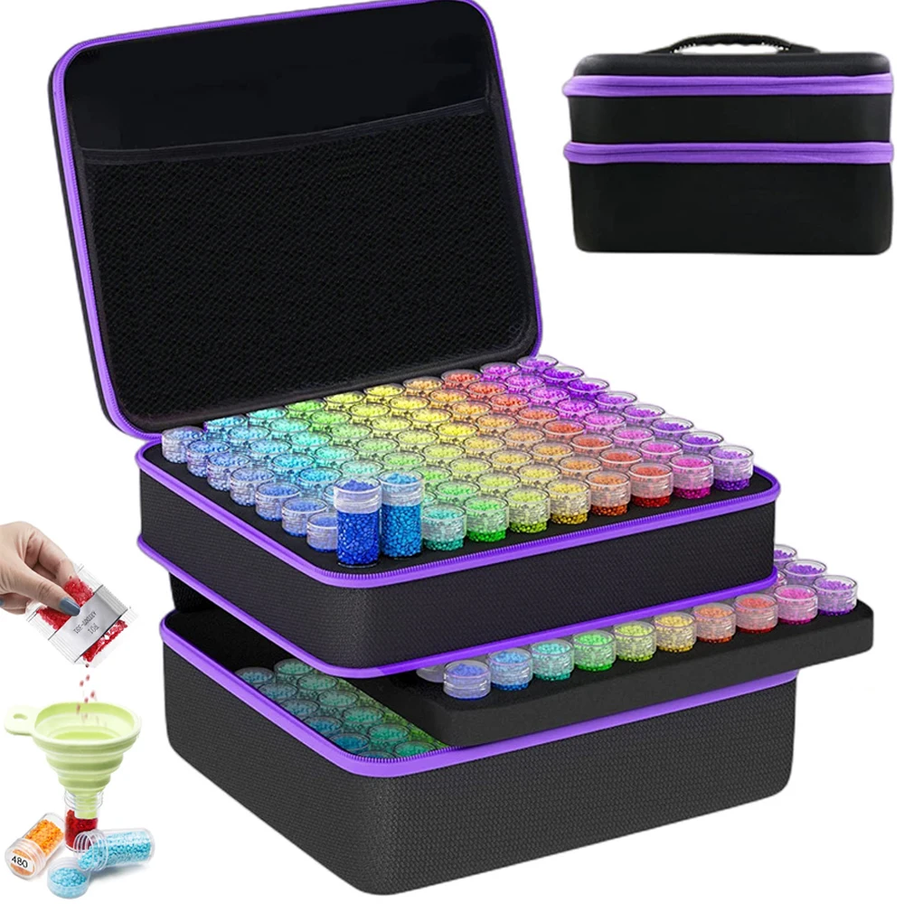DIY-240-Slots-Diamond-Painting-Multifunctional-Storage-Box-Large ...