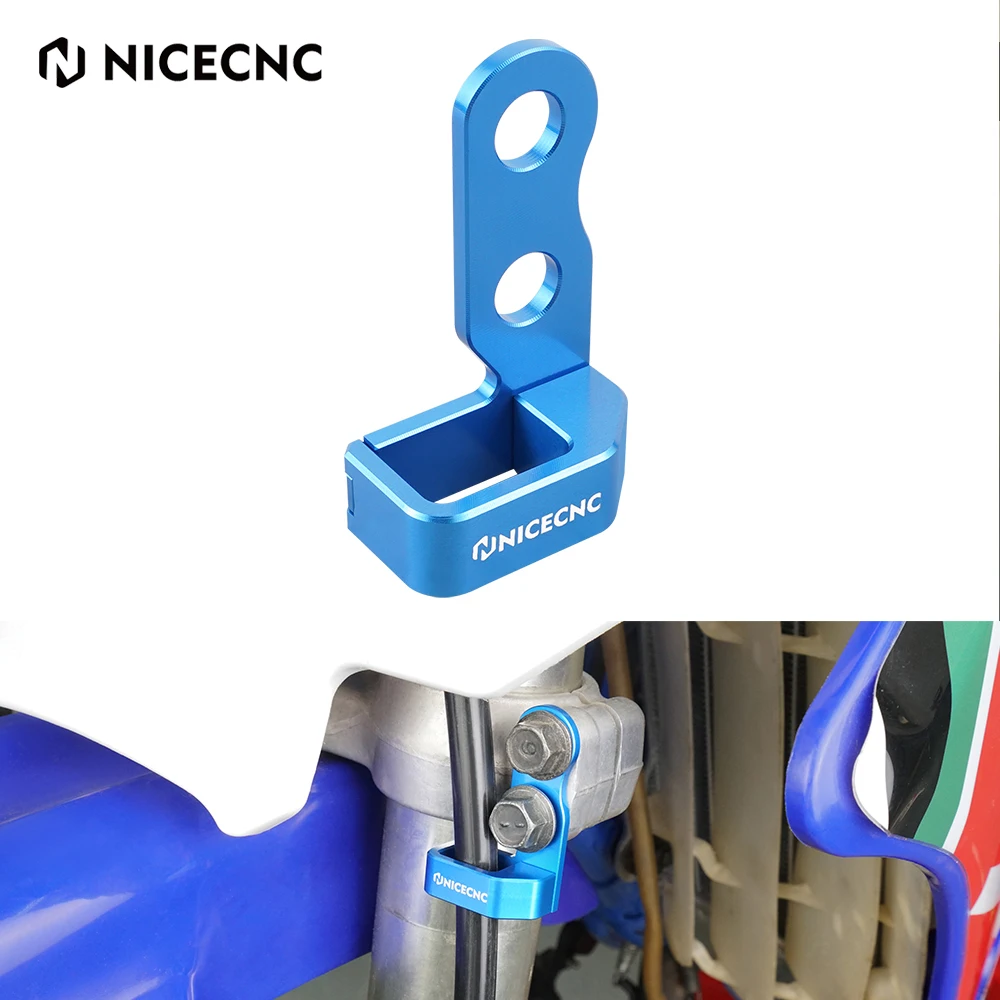 Aluminum Motorcycle Front Brake Hose Mounts | Aluminum Cable Clamp ...