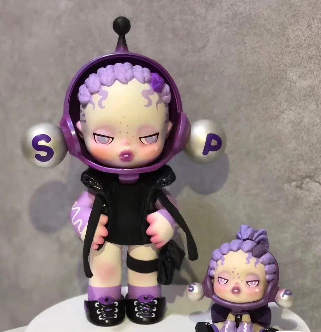 SKULLPANDA-OOTD-Glaring-Extra-Size-Purple-Doll-Action-Figure-Fashion ...