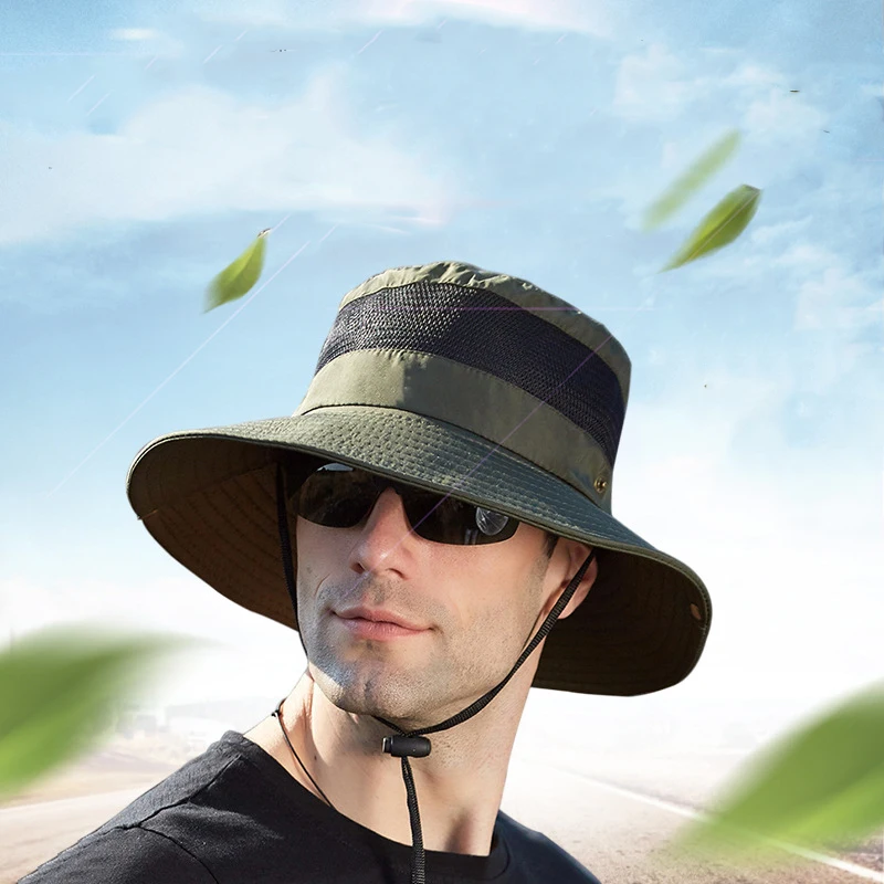Sun-Hat-Men-s-Summer-Sun-Hat-Outdoor-Hiking-Sun-Hat-Straw-Hat-Mesh ...