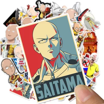 49pcs/set ONE PUNCH-MAN Stickers Saitama Genos Sticker One Punch Man ...