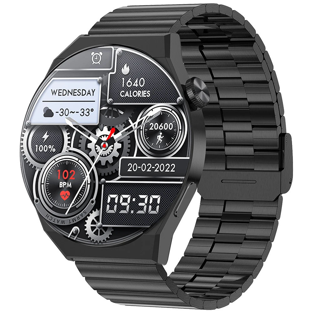 2022 NFC Smart Watch Men Answer Call Big Screen Smartwatch For Men ...