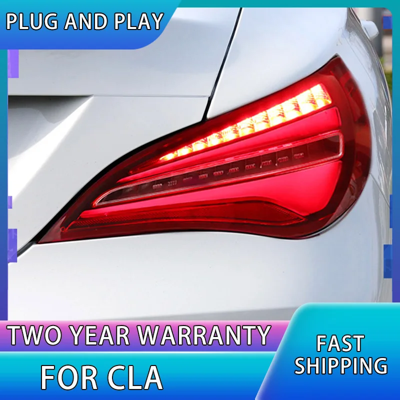 Car-Styling-LED-Tail-lights-For-Benz-CLA-W177-2014-2019-Taillights-LED ...