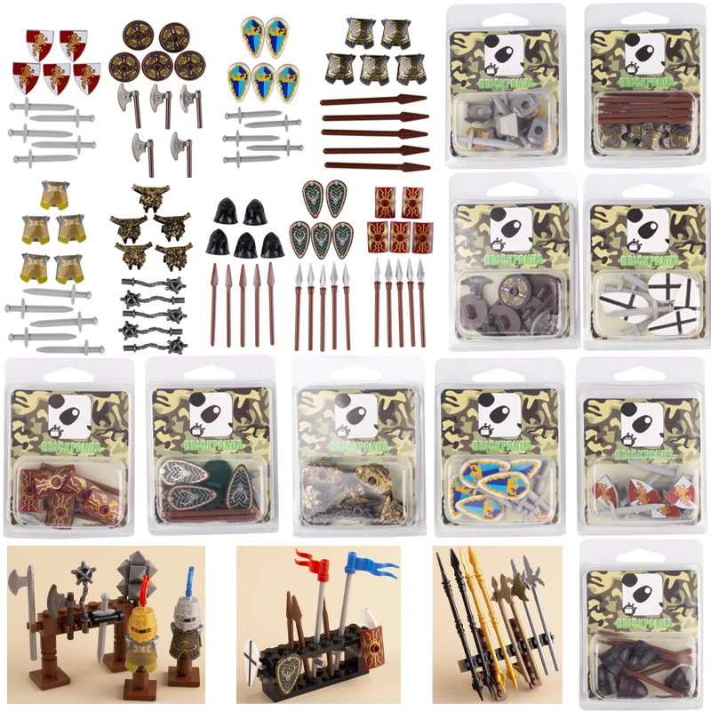 Medieval Weapon Building Block | Brick Medieval Castle Weapon | Blocks ...