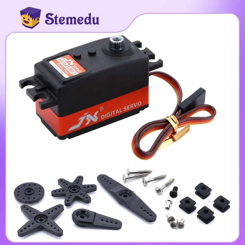 JX HV4416MG 16KG Metal Gear Digital Short Body Servo Motor For Remote ...