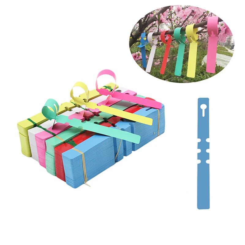 100Pcs Reusable Gardening Tag Seedlings Flower Plant Vegetables Label ...