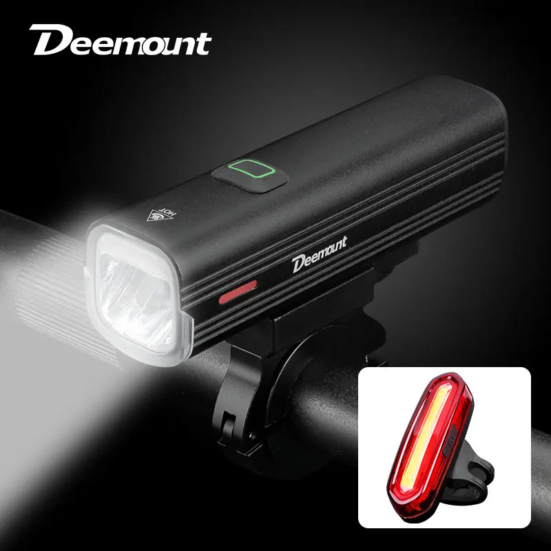 Deemount-EOS520-Bicycle-Headlight-1000Lm-4800mAH-Side-Red-Light-Power ...