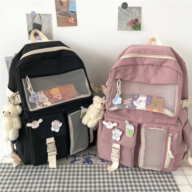 Japanese-High-School-Girls-Backpack-School-Bags-For-Teenage-Girls-Multi ...