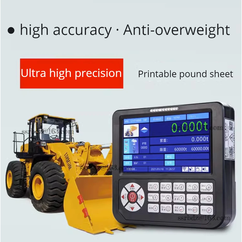 Loader-Forklift-Electronic-Scales-Counter-Anti-overlimit-Belt-Printing ...