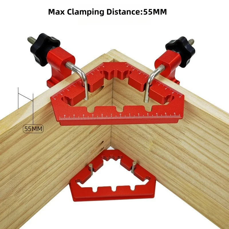 Woodworking 45 and 90 Degree Right Angle Clamps Aluminum Alloy ...