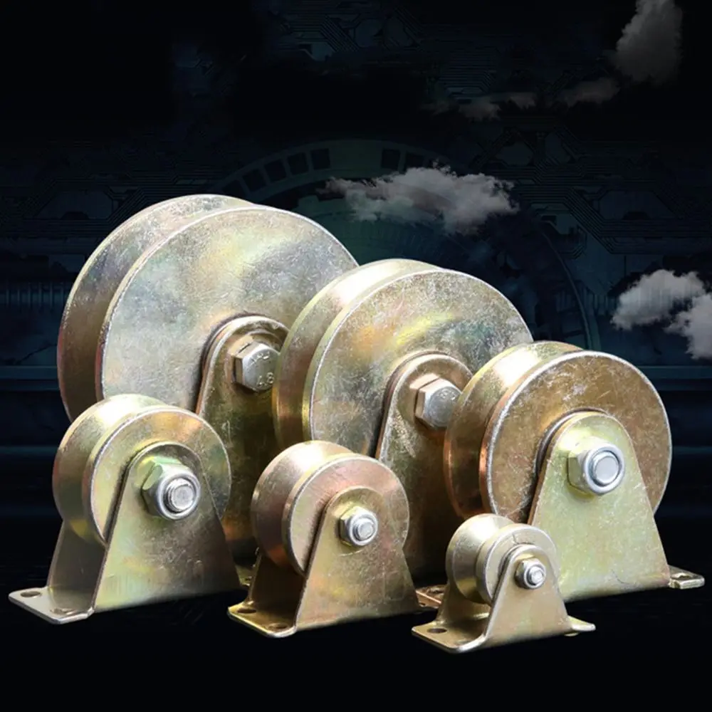 A-o-inoxid-vel-Rolamento-Polia-Track-Roda-Chapeamento-Cor-Rod-zio-r ...