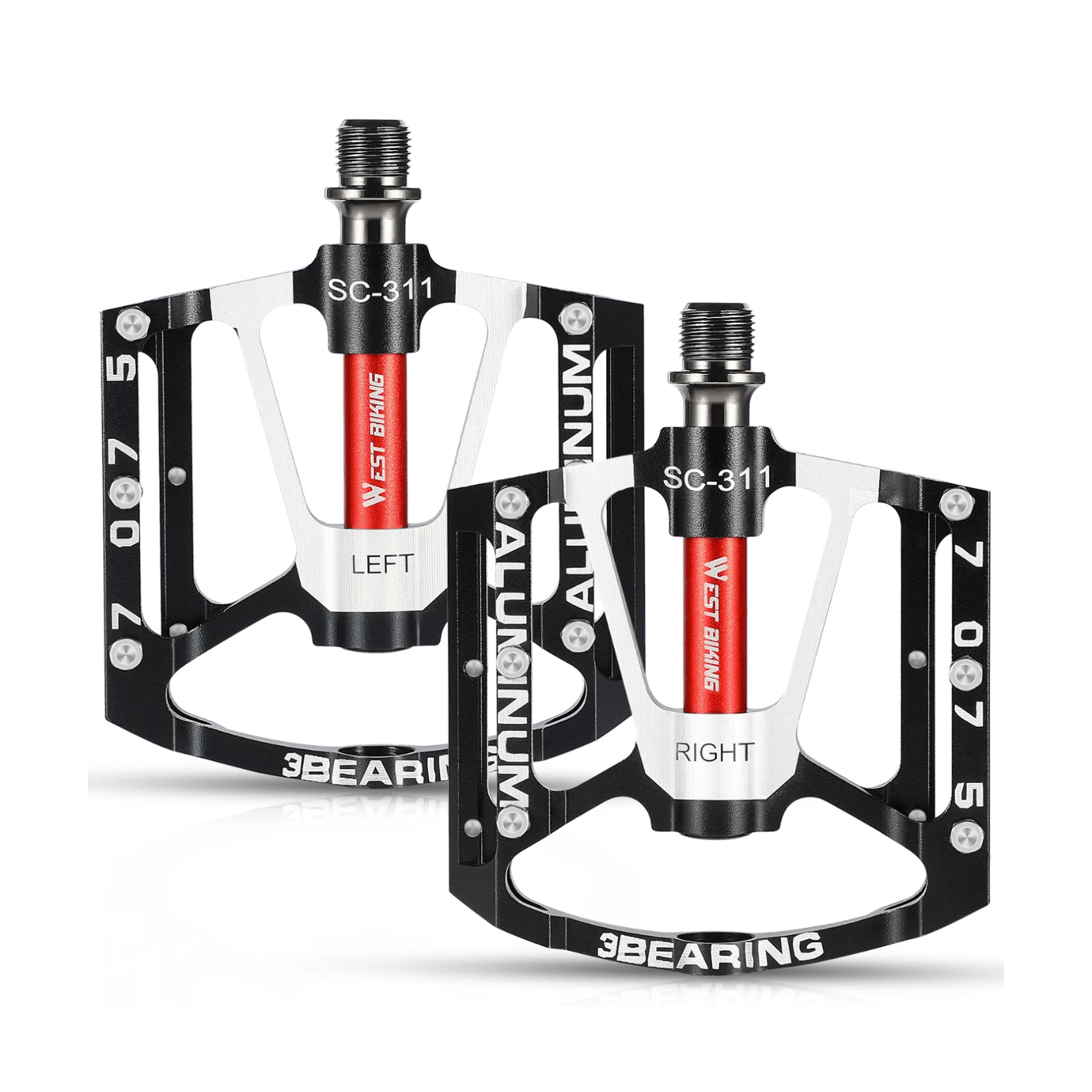 West-biking-pedais-de-bicicleta-ultraleve-anti-deslizamento-cnc-bmx-mtb ...