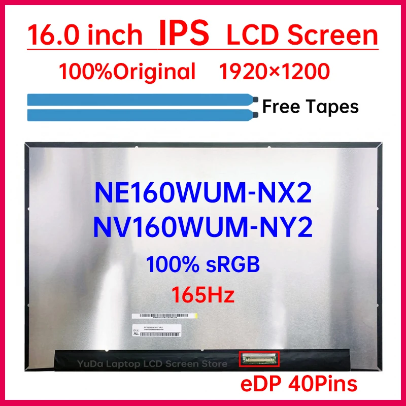 16-165Hz-Laptop-LCD-Screen-NV160WUM-NY2-NE160WUM-NX2-MNG007JA1-4 ...