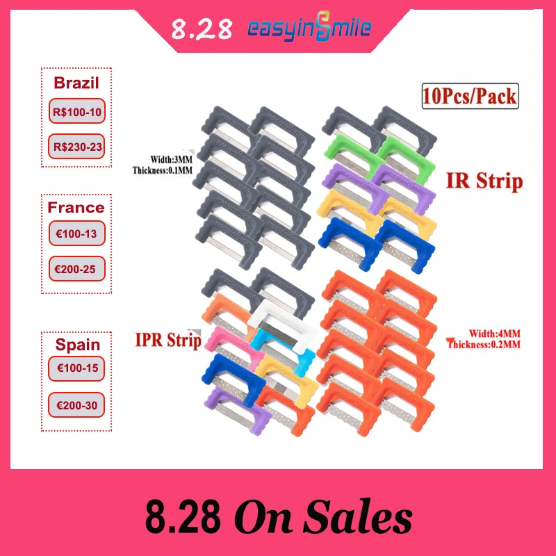 9-Size-EASYINSMILE-Orthodontic-Interproximal-Reduction-Strips-Dental ...
