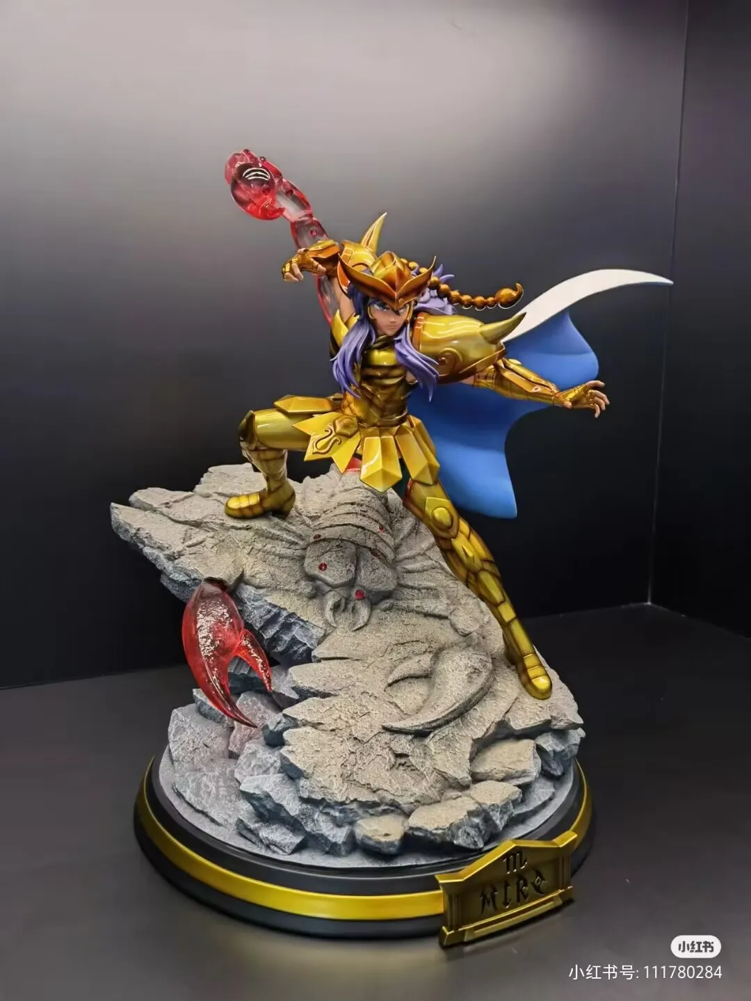 Immodela-santa-seiya-figura-pano-mito-ex-1-6gk-escorpi-o-milo-est-tua ...