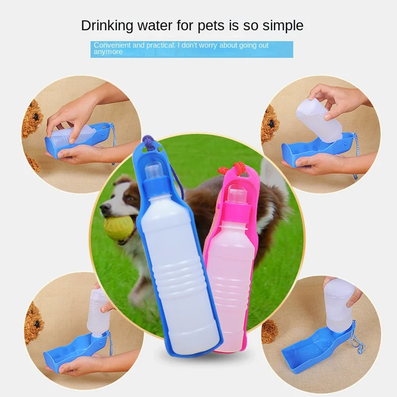 Outdoor-Travel-Portable-Drinking-Cup-Pet-Accompanying-Cup-Water-Bottle ...