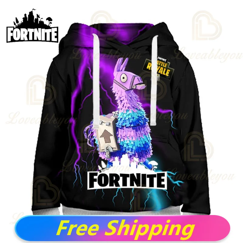 Sweatshirt Print Fortnite | Boy Hoodie Sweatshirt Fortnite - Kids ...