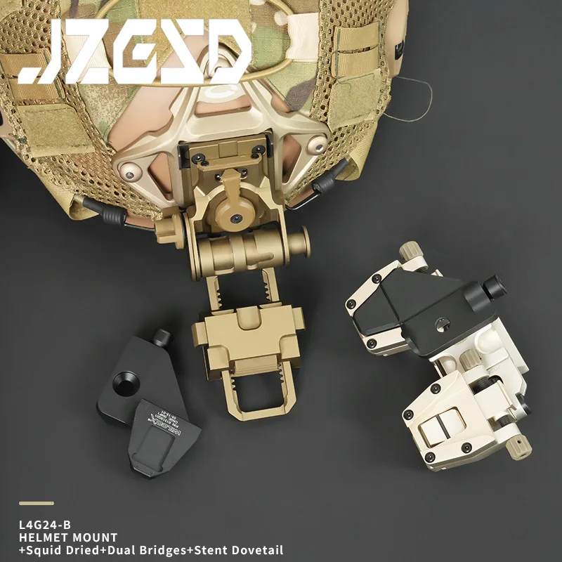 L4G24-B-L4G24-PVS14-Night-Vision-Bracket-NVG-Helmet-Mount-Binoculars ...