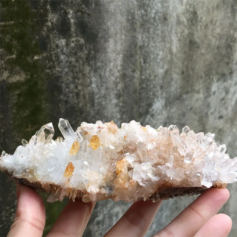 Real-Natural-Stone-Crystal-Quartz-Cluster-Raw-Specimen-Home-Room-Decor ...