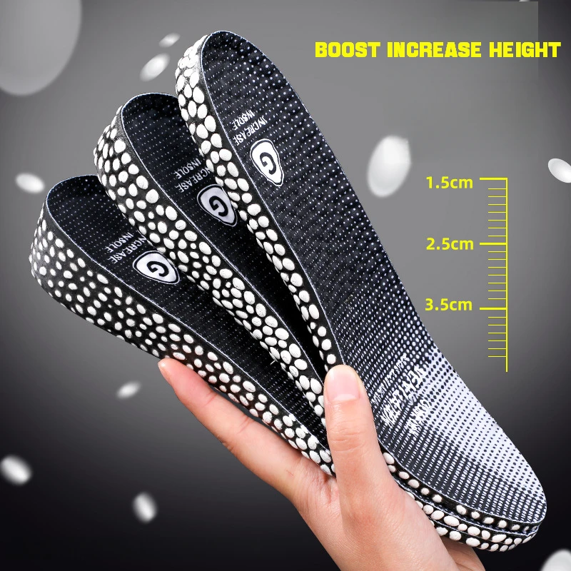 1Pair-Height-Increase-Insoles-Templates-Men-Women-Shock-Absorption ...
