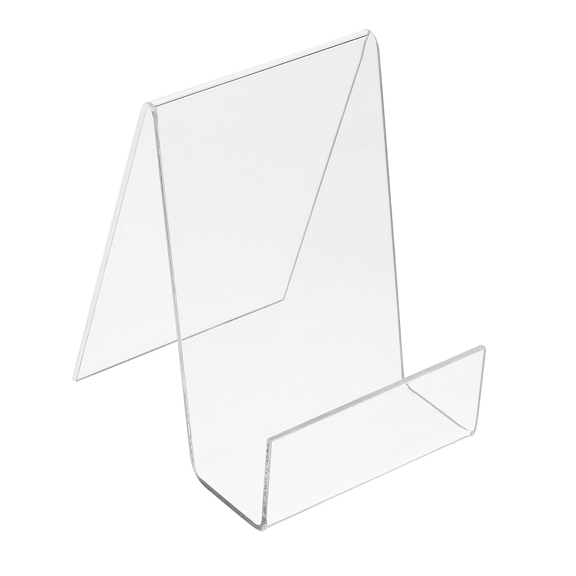 4Pcs-105mm-Height-Acrylic-Book-Stand-Clear-Acrylic-Display-Stand-Level ...