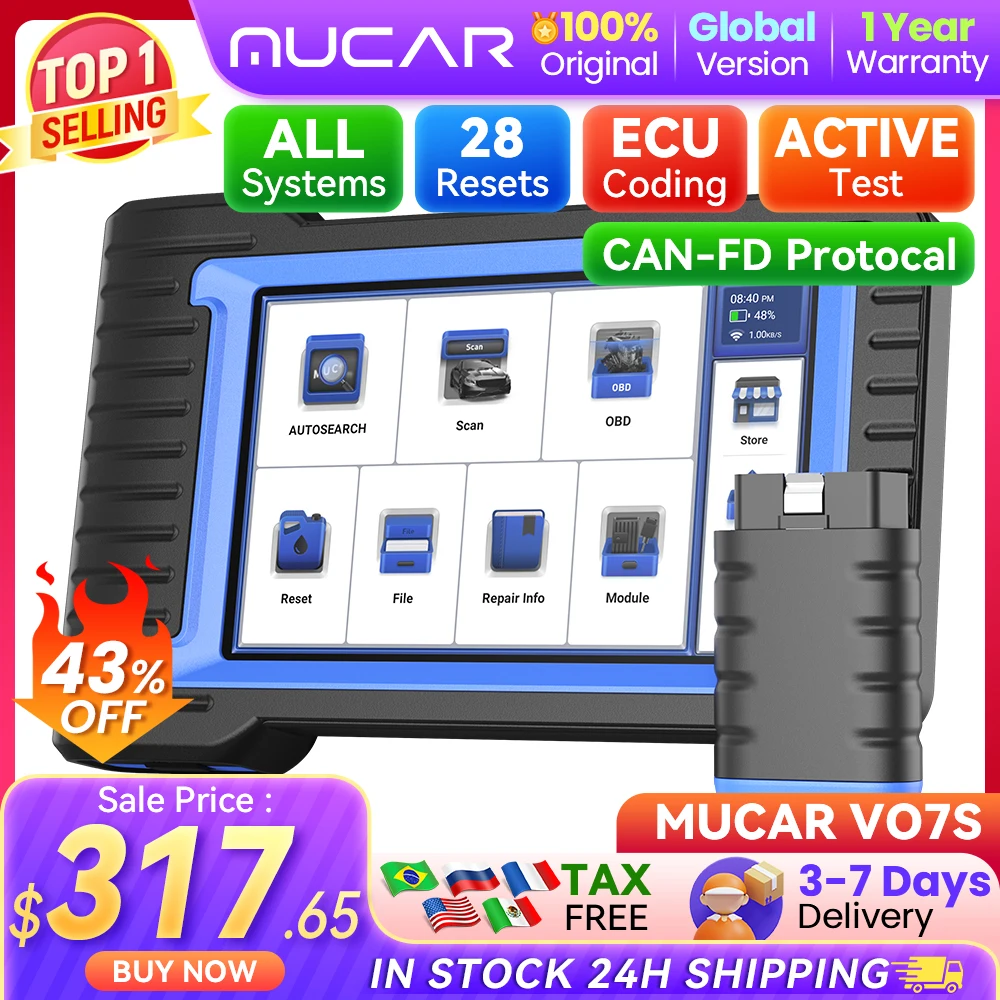 MUCAR-VO7-S-Professional-Car-Diagnostic-Tool-All-System-Automotive-Obd2 ...