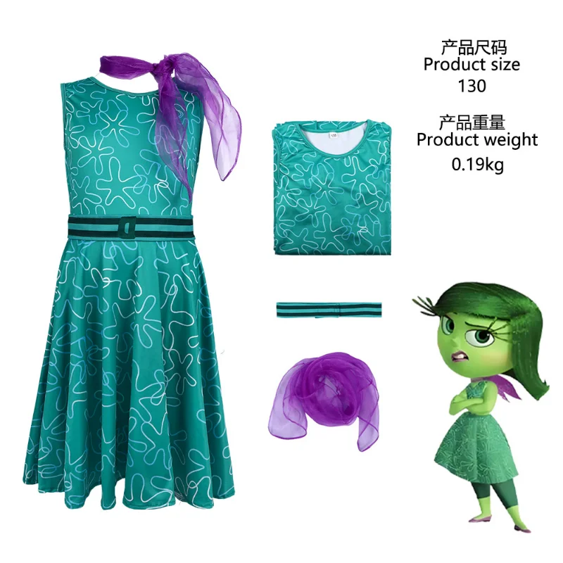 Disfraz de cosplay de la película Disney Inside Out 2 para niños ...