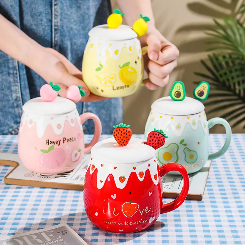 Taza-de-agua-Girly-heart-versi-n-coreana-Linda-Taza-de-cer-mica ...