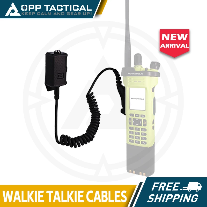 For-FCS-AMP-Tactical-Headset-V20-V60-PTT-Connects-Cable-Adaptor ...