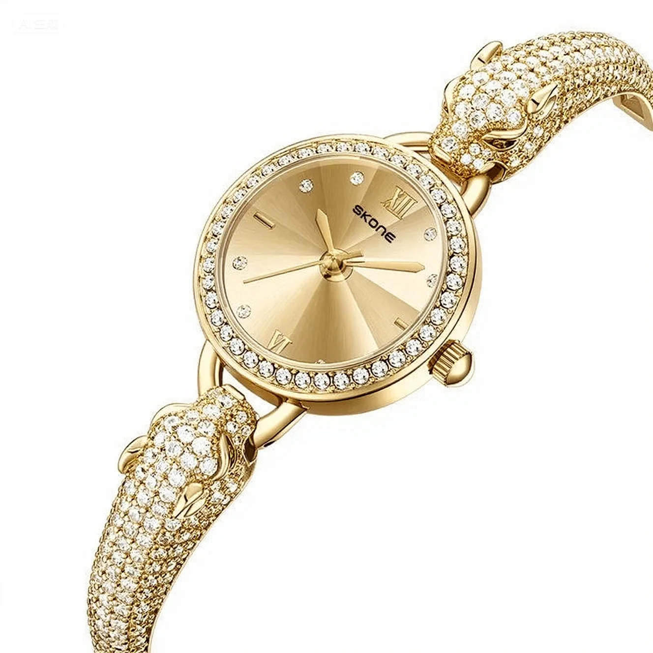 Gold Women Watches Top Brand Luxury For Ladies Wrist Watches Unique ...