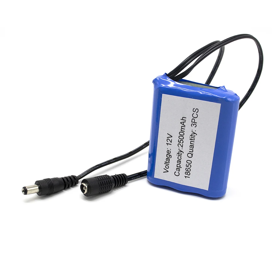 12V-2500mAh-18650-lithium-battery-pack-built-in-BMS-for-small-household ...
