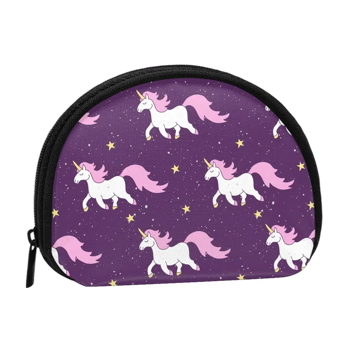 Unicorns-3D-Printing-Coin-Purse-Ladies-Shopping-Portable-Silver-Bag ...