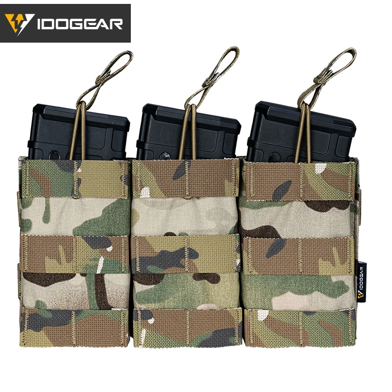 IDOGEAR-Tactical-5-56-223-Magazine-Pouch-MOLLE-Modular-Triple-Open-Top ...