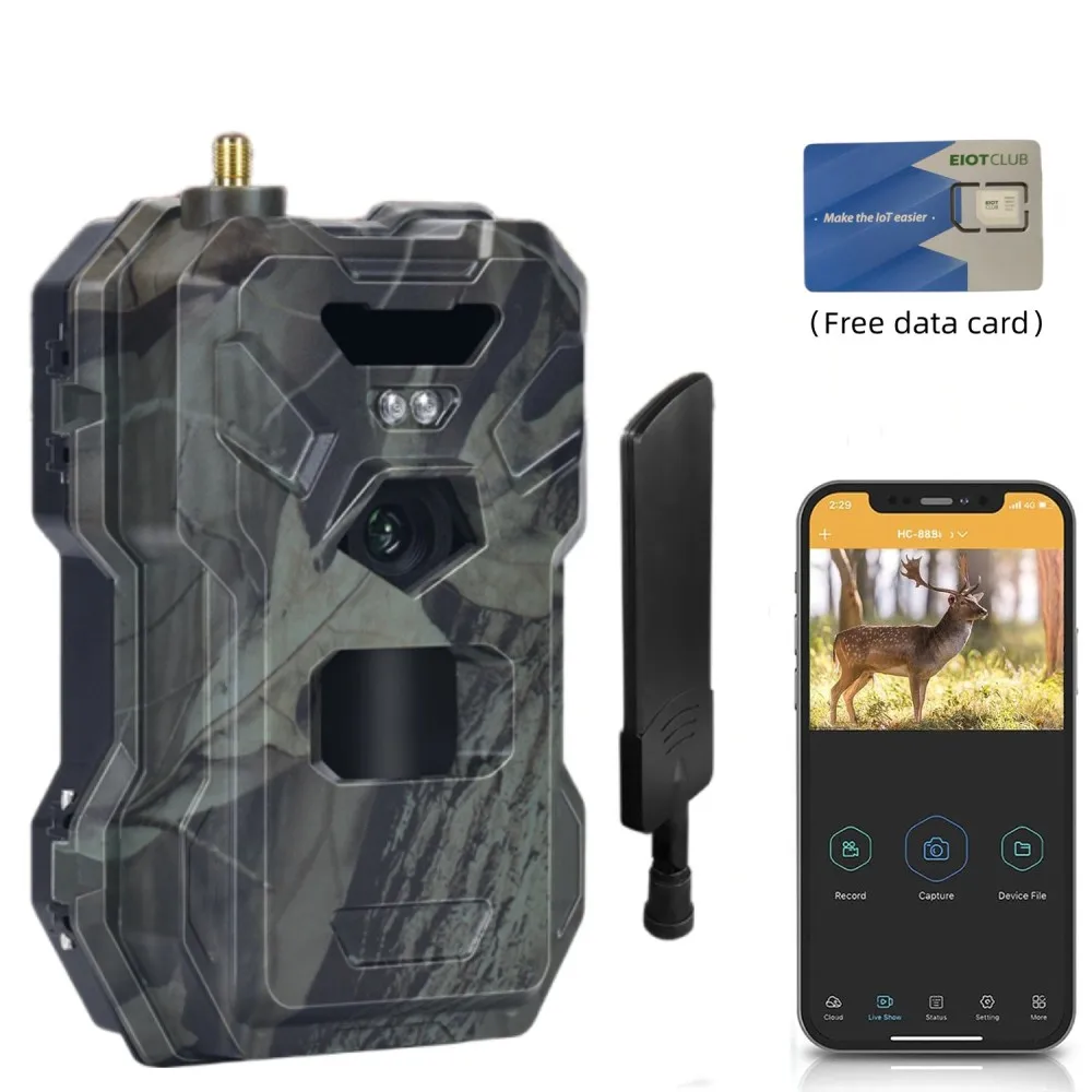 Outdoor-30MP-2K-HD-Hunting-Camera-Home-Safety-4G-Liveshow-Trap-Game-Cam ...